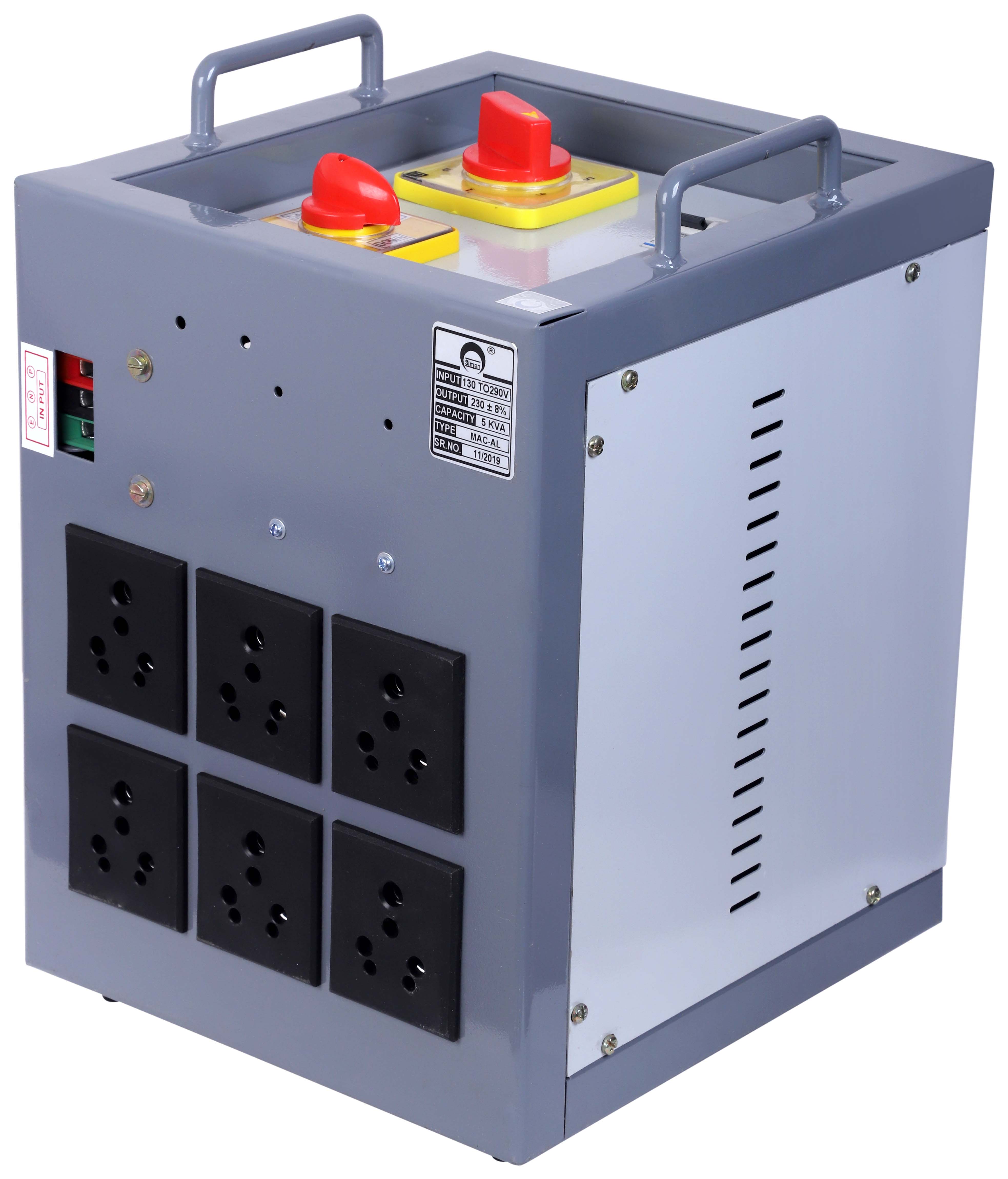 DJ Voltage Stabilizer | 5 KVA copper Dj Voltage Stabilizer in Gujarat